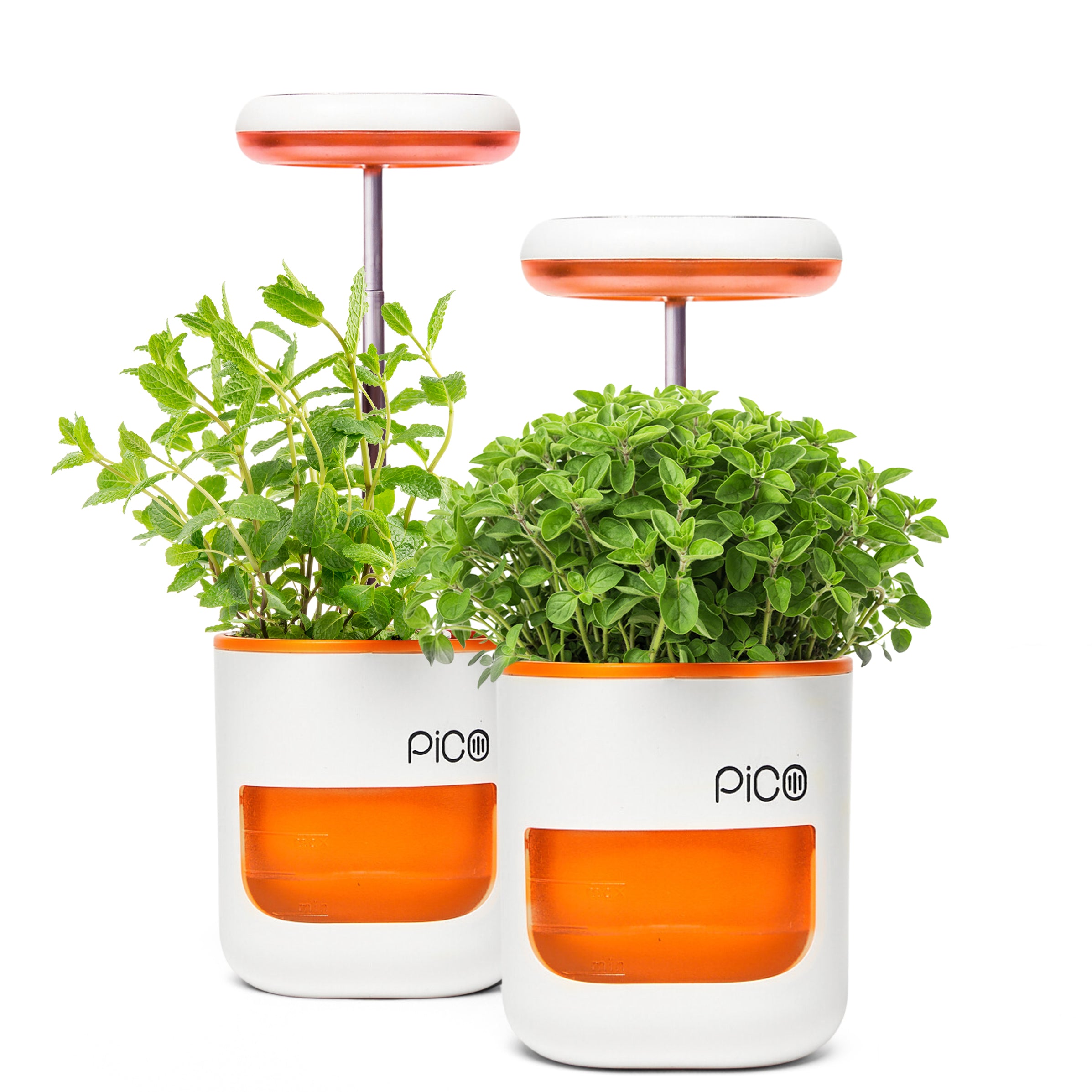 PICO | Pack of 2 - Smart Indoor Planter With Telescopic LED Grow Light ...